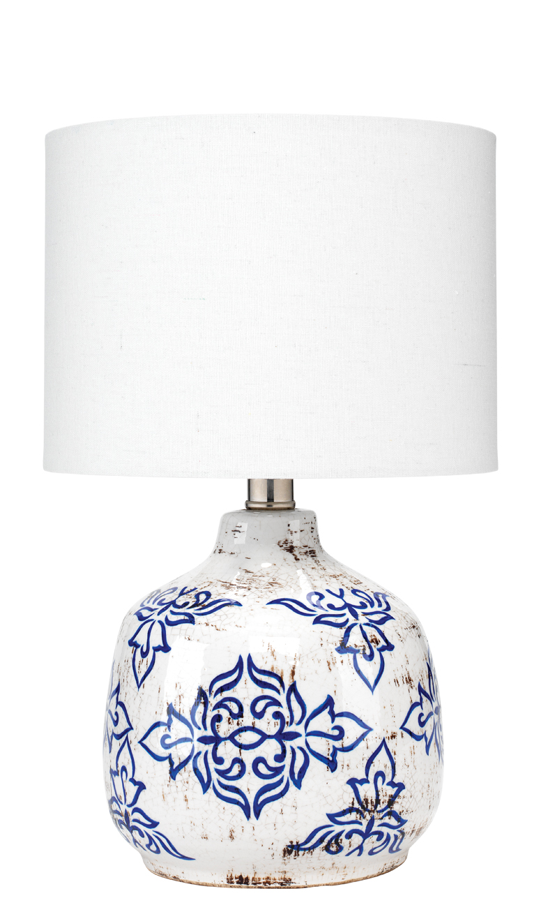 Ruby Table Lamp by Jamie Young Company | LSRUBYWHBL | JYC991739