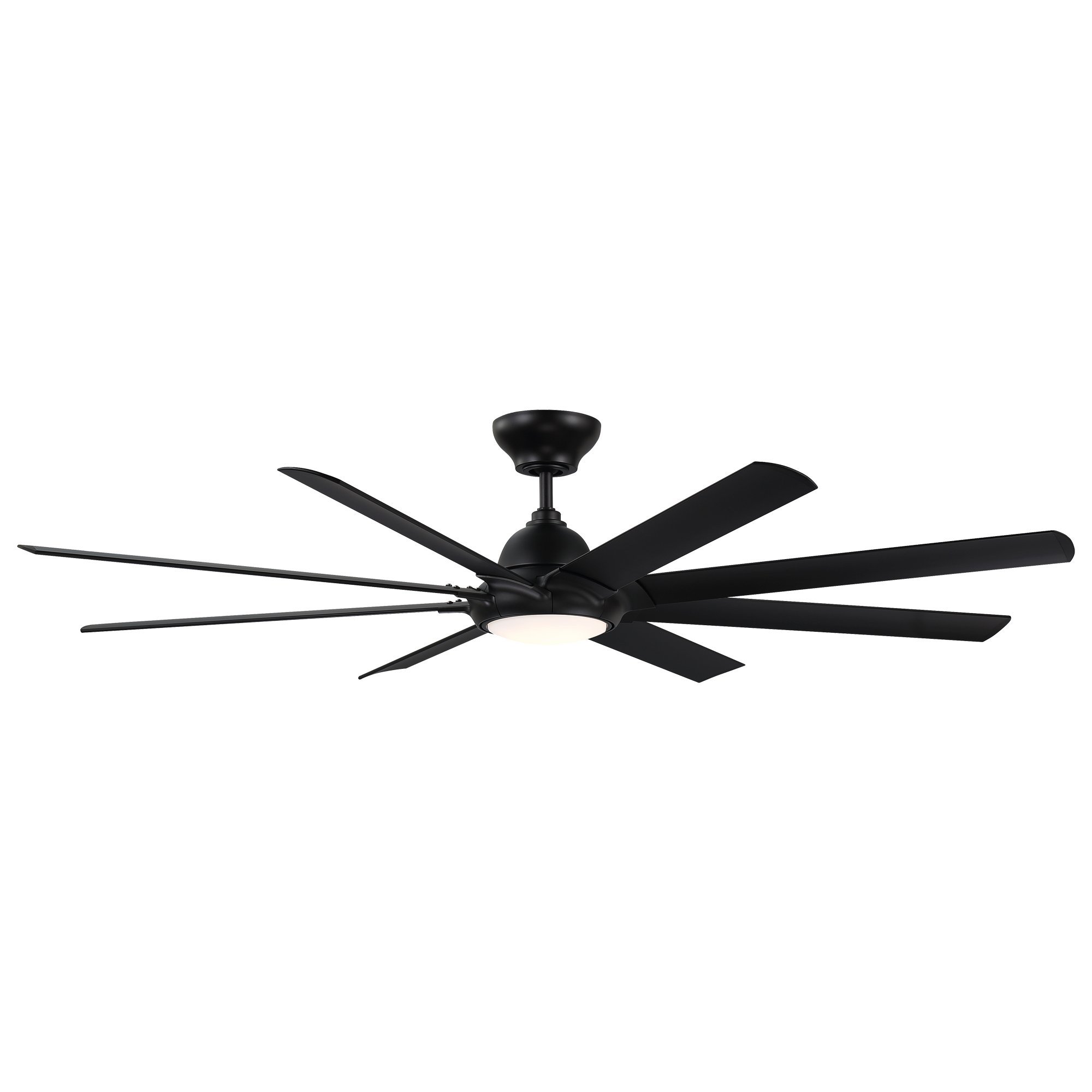 Hydra DC Ceiling Fan with Light by Modern Forms | FR-W1805-80L-MB ...