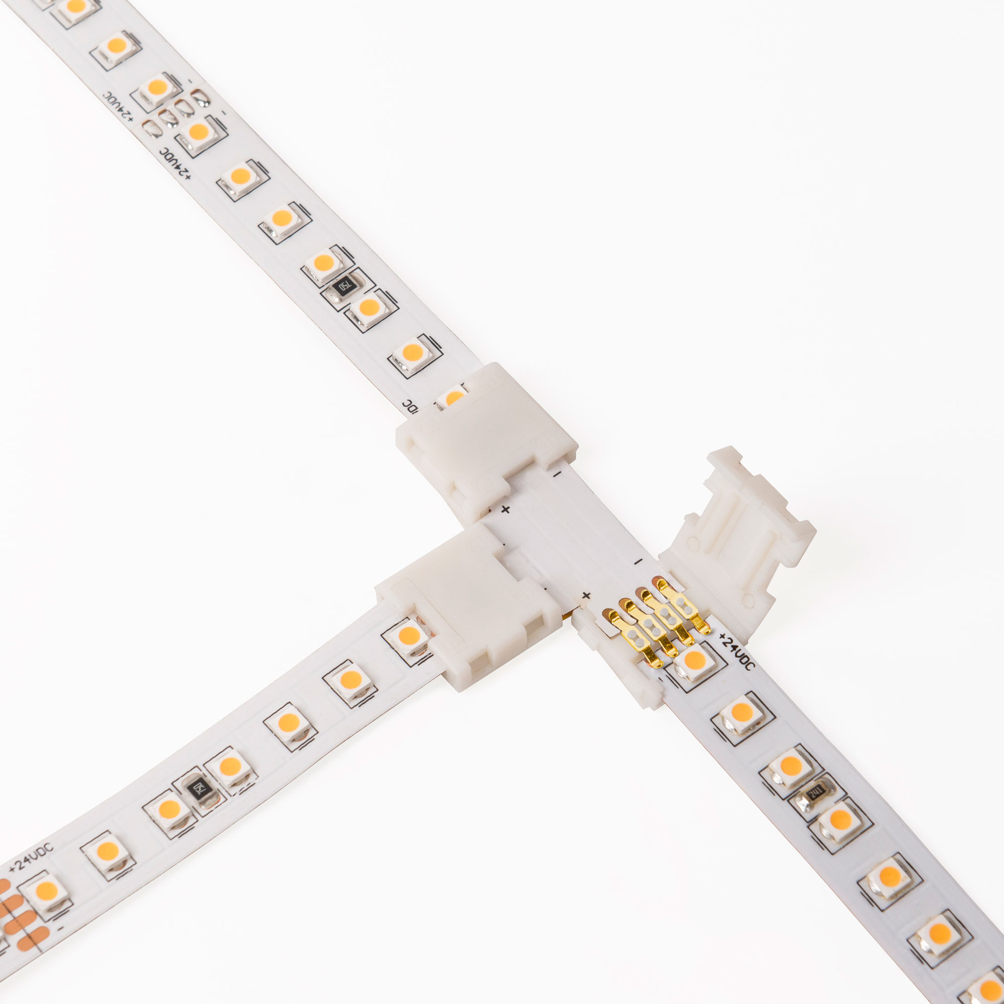 Stomp Strip Snap & Light T Connector by PureEdge Lighting | STX-SLT ...
