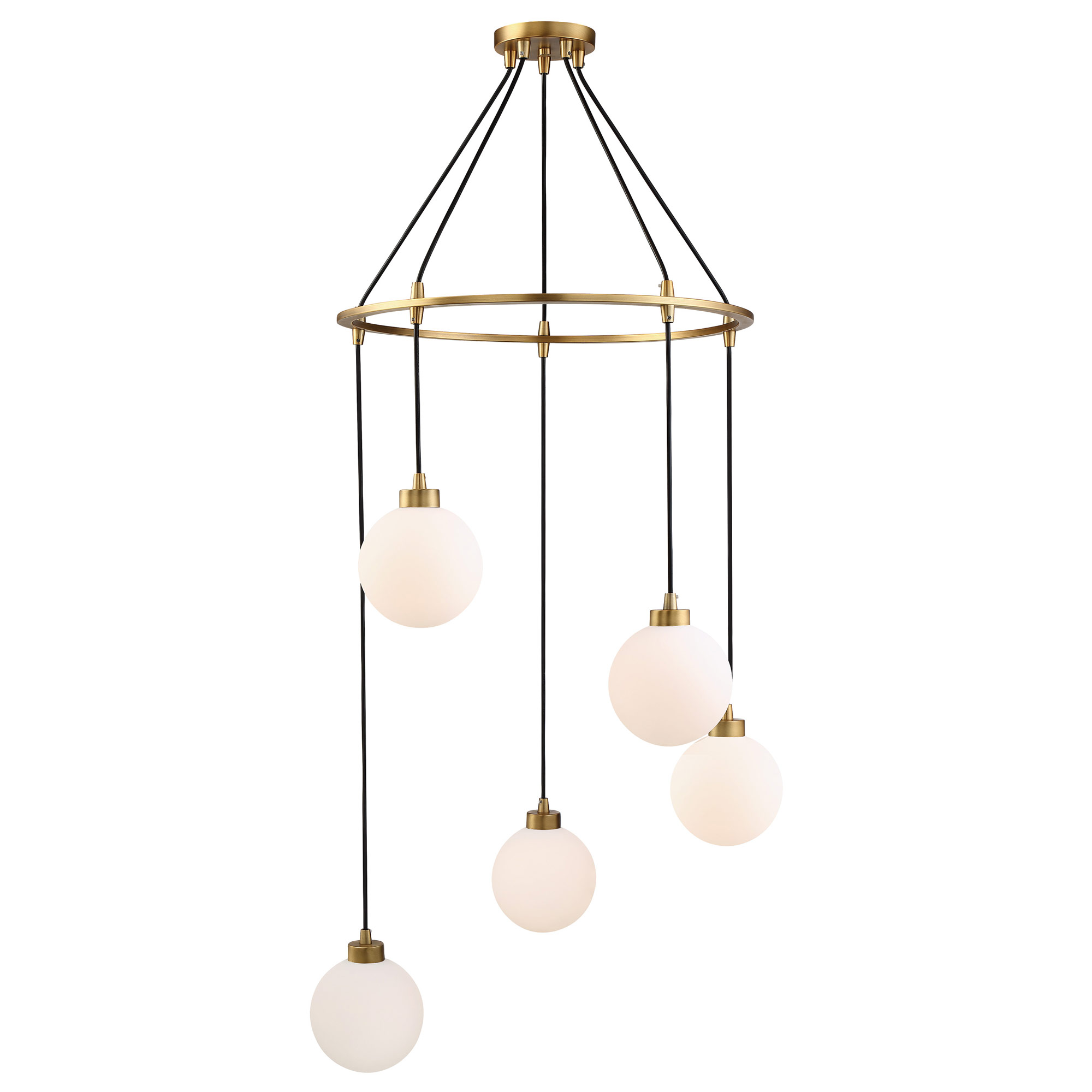 Abby Chandelier by Modern Lighting | ML1001-NB | MLL997427