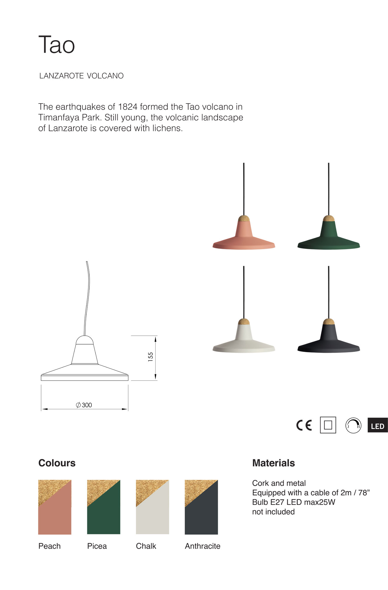 Easy Light Tao Pendant by Carpyen | TAO-SU-PCH | CPN1025369