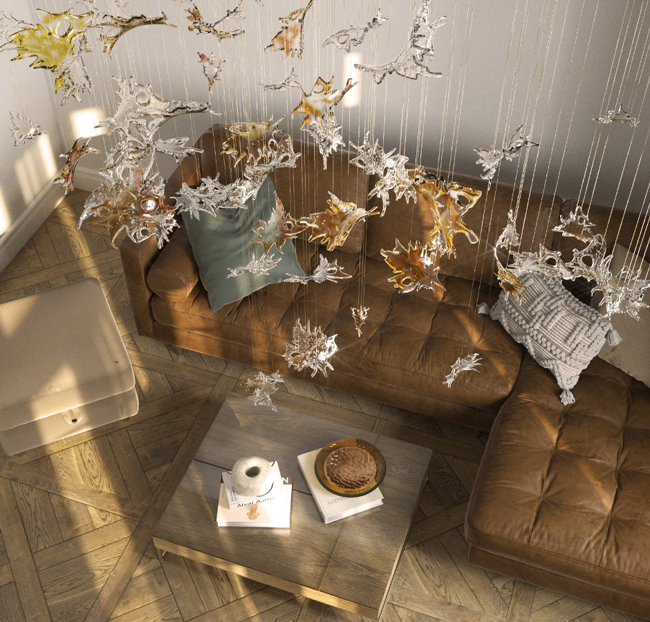 Dancing Leaves by LASVIT | Lightology