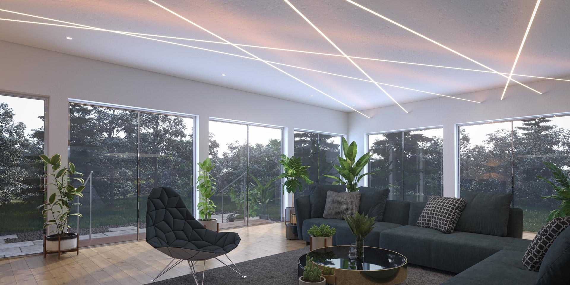 Lazer Line Suspension | Lightology